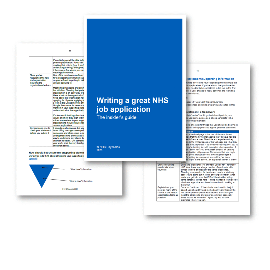 Writing a great NHS job application: the insider’s guide (updated ...
